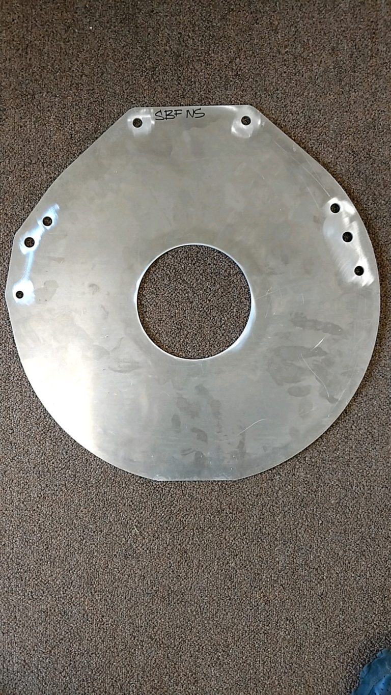 SBFFXMIDNSC250, MID PLATE .250 THICK CENTERED 79-04 MUSTANG, NO STARTER ...